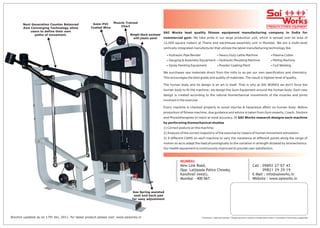 Sai Works Fitness Equipment Gym Equipment Manufacturer in India | PDF