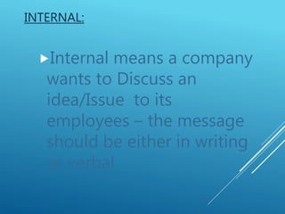 Business communication skills | PPT