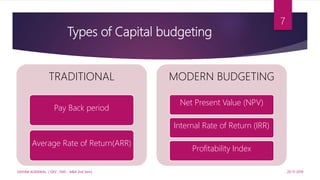 Capital budgeting fundamentals | PPTX | Stocks and Bonds | Personal ...