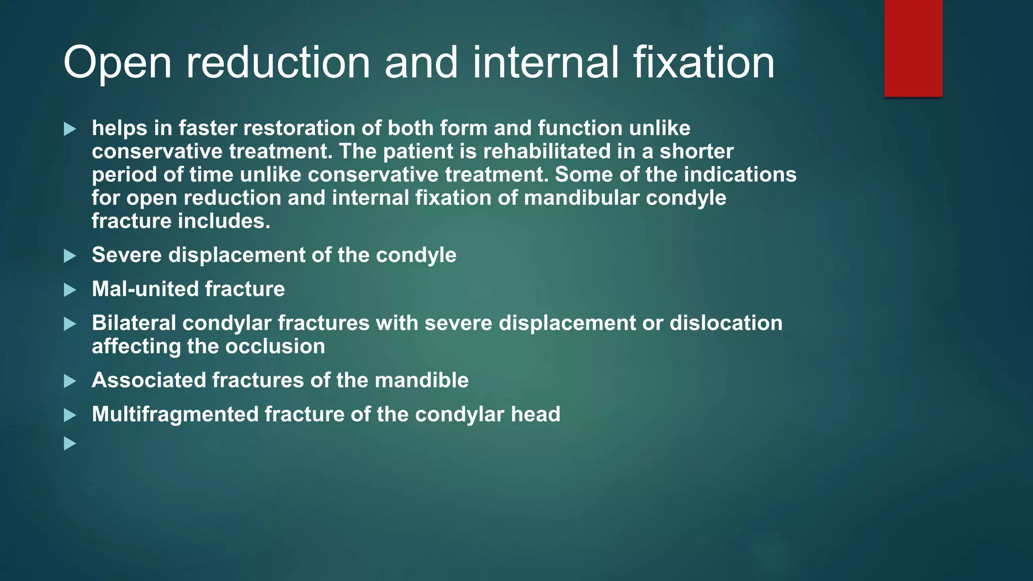 Condylar fracture | PPTX