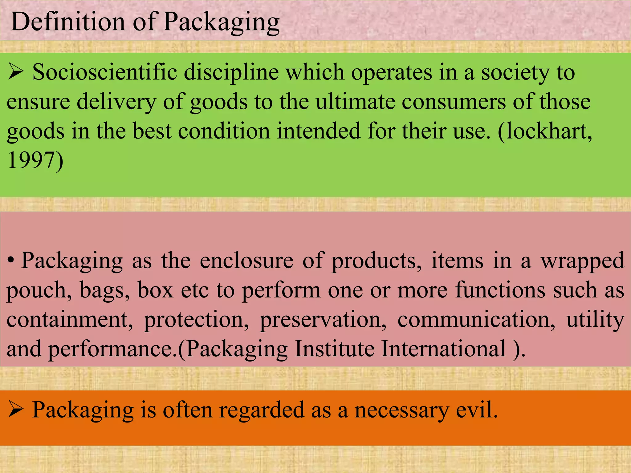 Antimicrobial packaging in food | PPTX