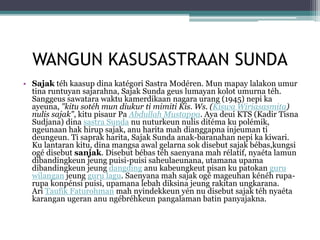 Sajak Sunda | PPTX