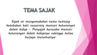 Sajak ketenangan | PPTX