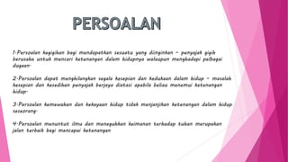 Sajak ketenangan | PPTX