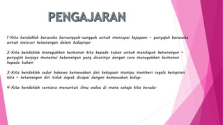 Sajak ketenangan | PPTX