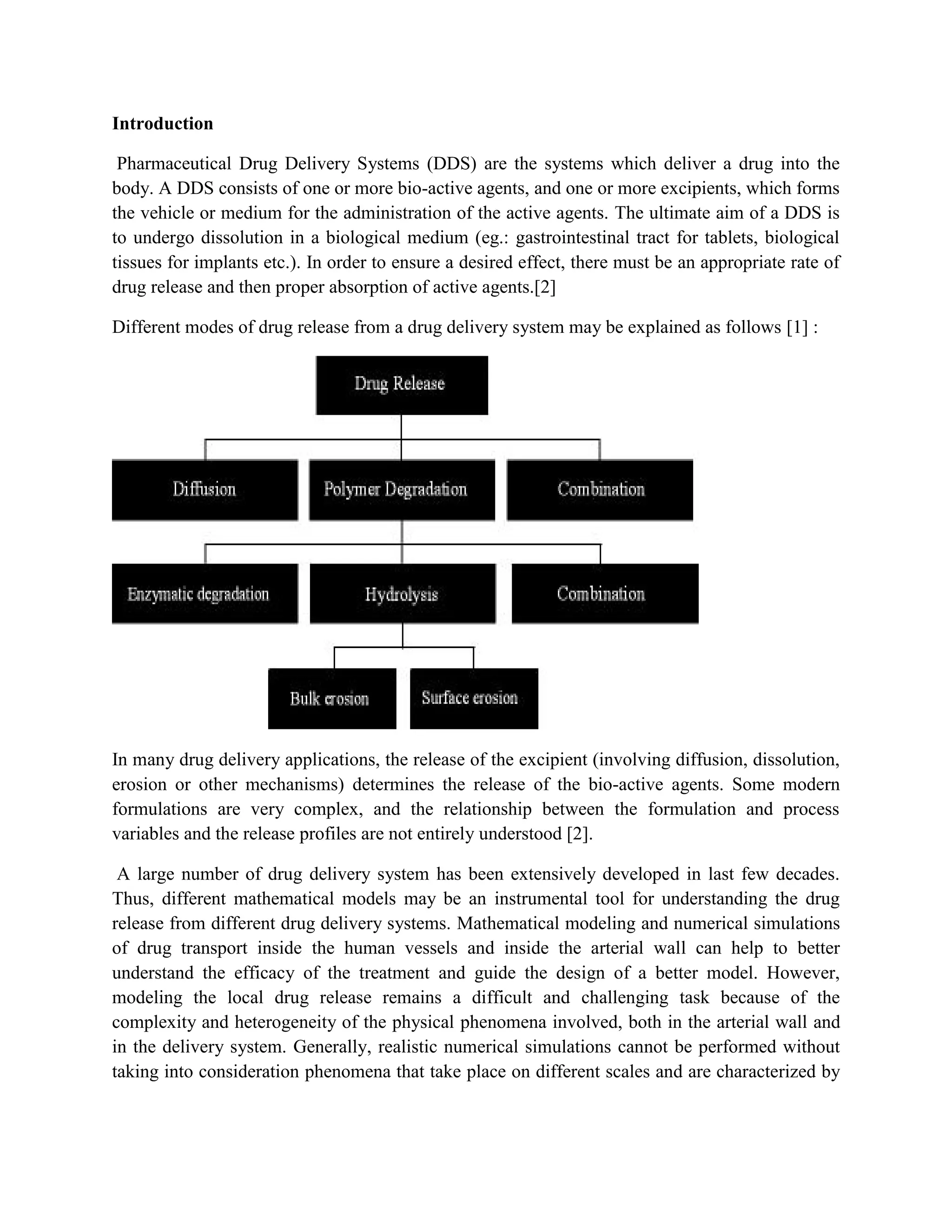 mathematical models for drug release studies | PDF