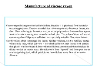 Fundamentals of Textile & Man made fiber | PPT