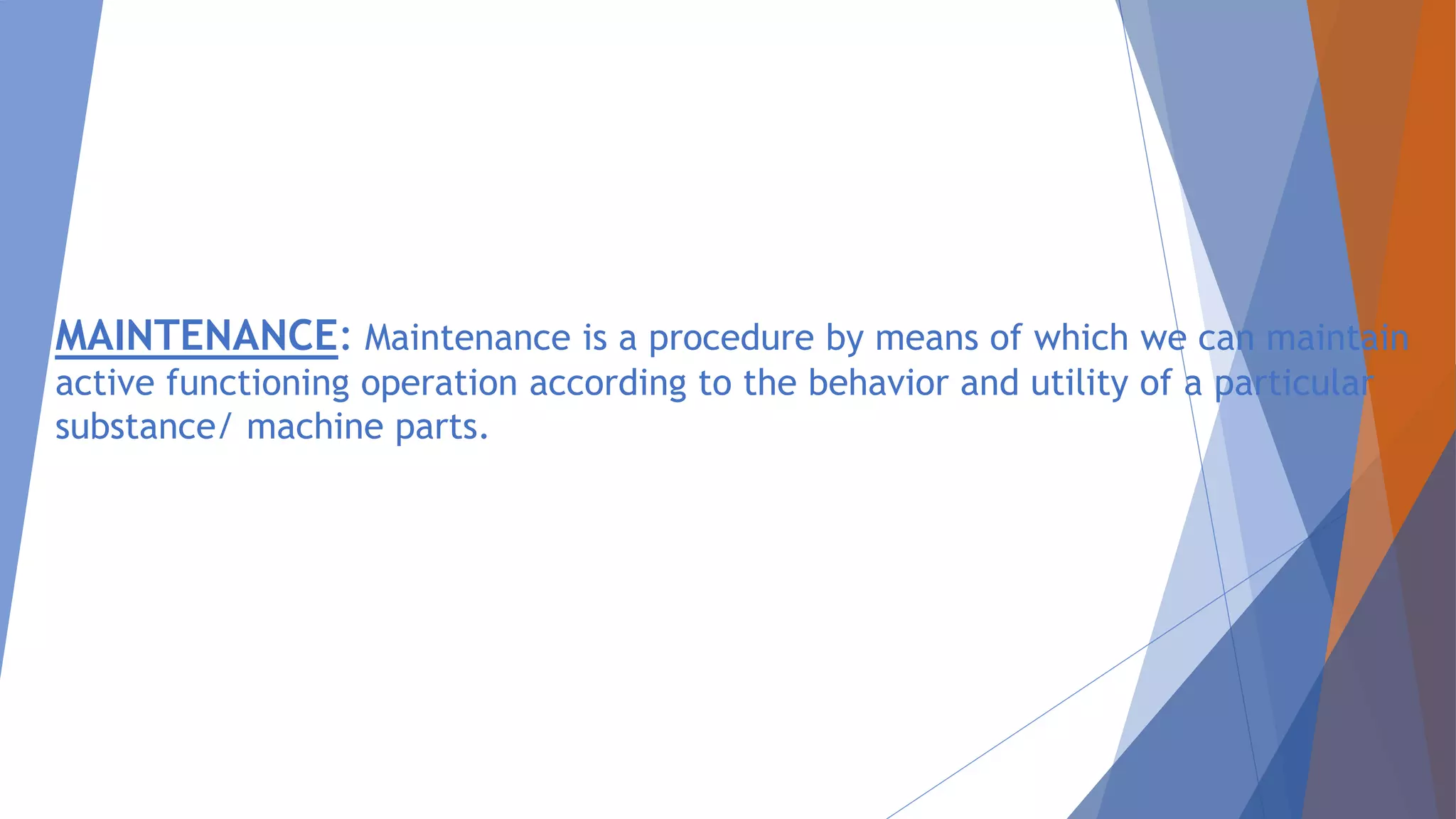 Machine Technology and Maintenance of Textile Machinary | PPTX ...