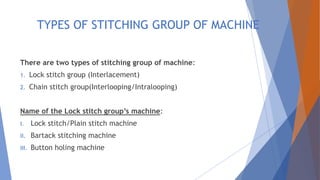 Machine Technology and Maintenance of Textile Machinary | PPTX