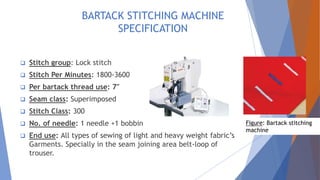 Machine Technology and Maintenance of Textile Machinary | PPTX