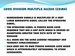 multiple access techniques used in wireless communication | PPTX | Computer Networking | Computing