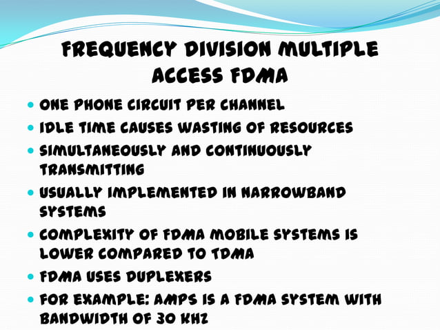 multiple access techniques used in wireless communication | PPTX | Computer Networking | Computing