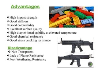 ABS (Acrylo-nitrile Butadiene Styrene) | PPTX