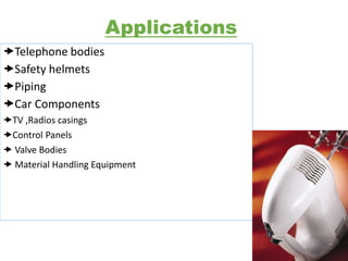 ABS (Acrylo-nitrile Butadiene Styrene) | PPTX