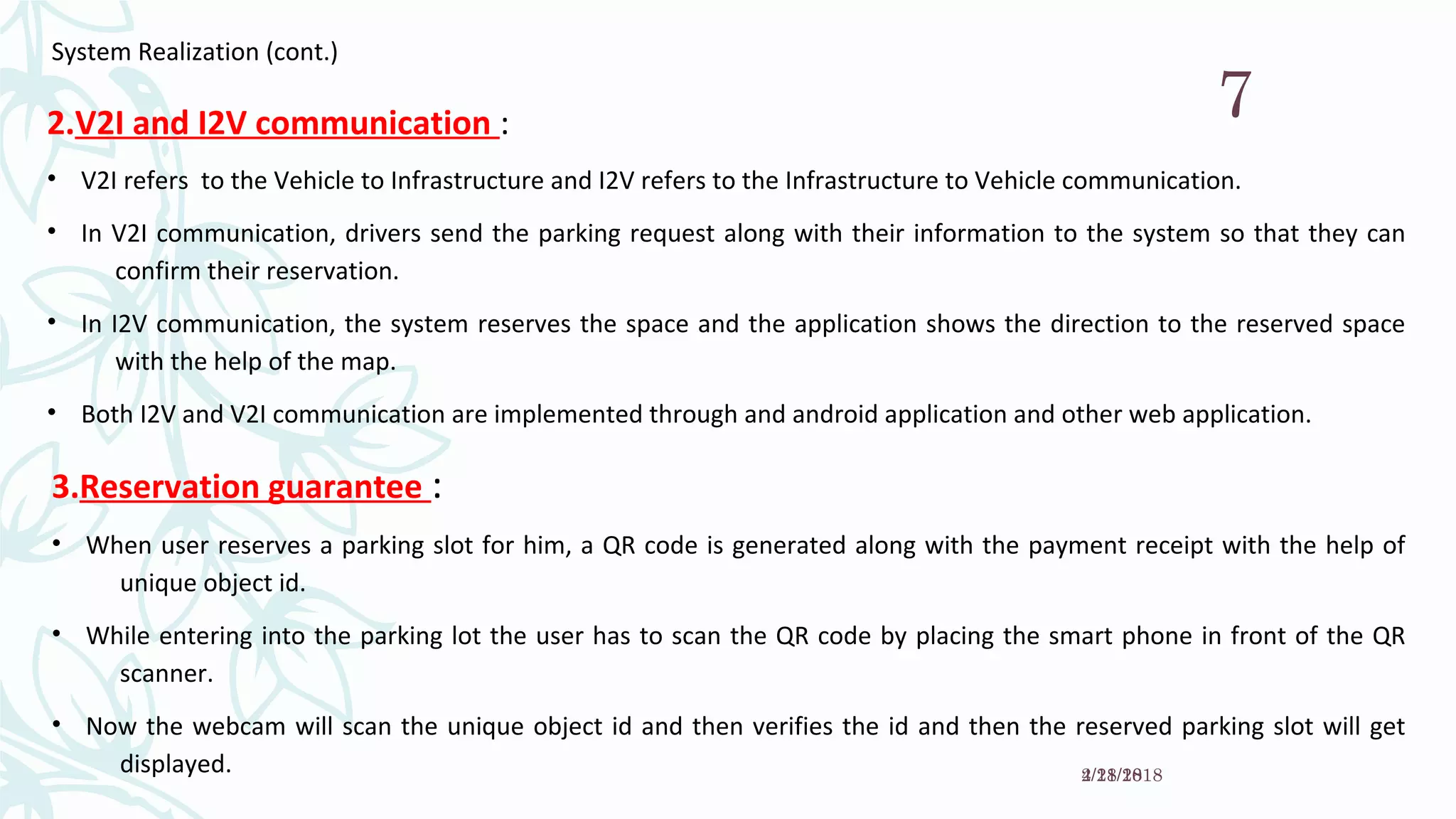 Smart Parking System Based on embedded System and Sensor Network | ODP
