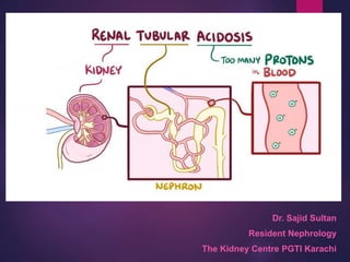 RENAL TUBULAR ACIDOSIS | PPTX