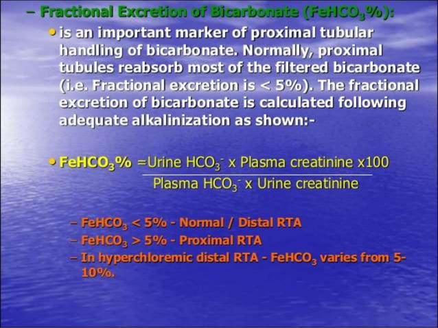 RENAL TUBULAR ACIDOSIS | PPTX | Endocrine and Metabolic Diseases ...
