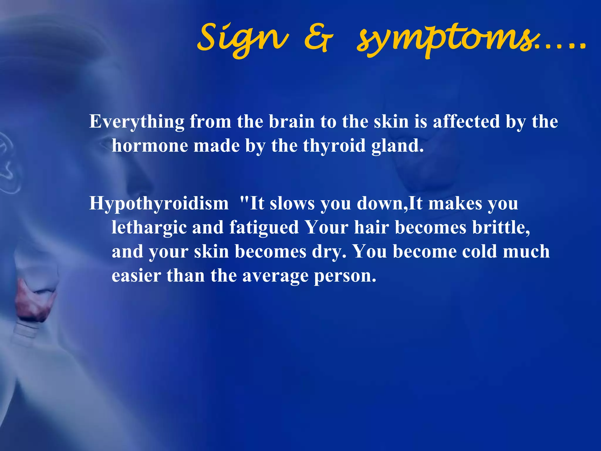 HYPOTHYROIDISM.& MYXEDEMA CRISIS | PPTX