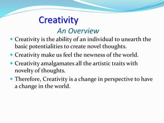 Creativity | PPT