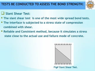 Bonding old and new concrete | PDF