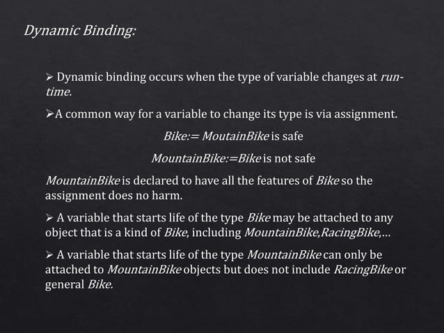 object oriented Programming ppt | PPTX