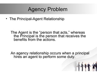 AGENCY PROBLEMS | PPT