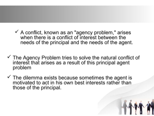 AGENCY PROBLEMS | PPT