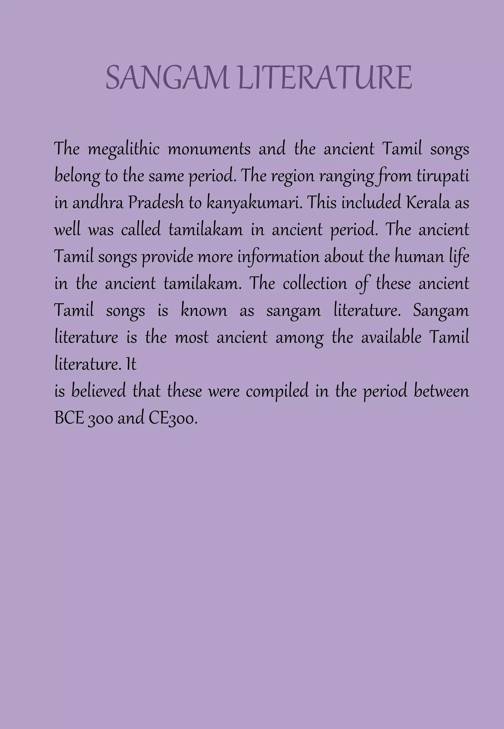 ANCIENT TAMILAKAM | PPTX