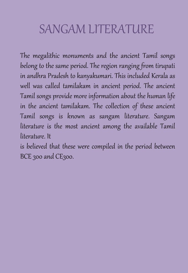 ANCIENT TAMILAKAM | PPTX