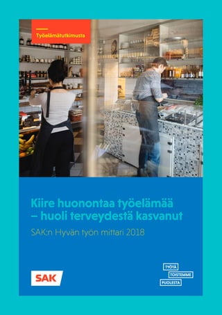 Hyvän työn mittari 2018 | PDF