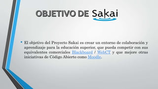 Sakai | PPT