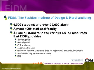FIDM @ Sakai Conference 2007 | PPT