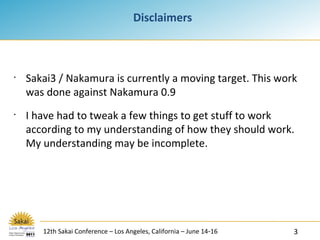 Sakai11docproxy | PPT