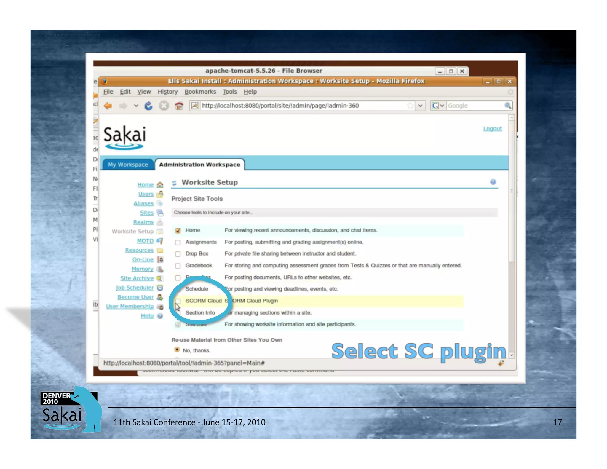 SCORM Cloud in Sakai: The easy route to SCORM compliance | PPT