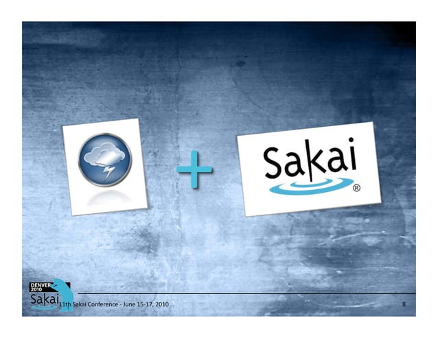SCORM Cloud in Sakai: The easy route to SCORM compliance | PDF