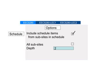 Sakai Hierarchy Framework Changes Overview (not implemented) | PPT
