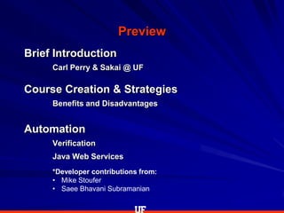 Sakai presentation | PPT