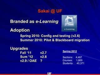 Sakai presentation | PPT
