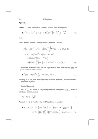 Nonlinear Stochastic Optimization by the Monte-Carlo Method | PDF | Physics | Science