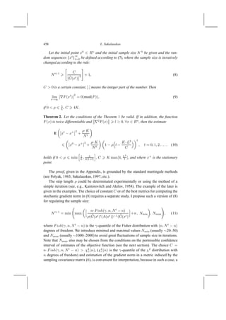Nonlinear Stochastic Optimization by the Monte-Carlo Method | PDF | Physics | Science