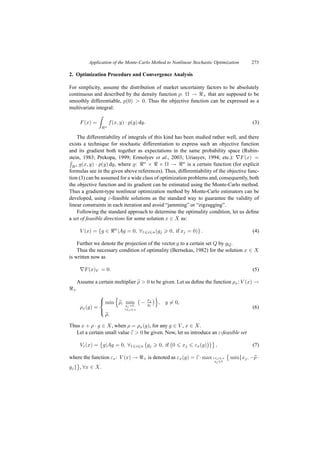 Application of the Monte-Carlo Method to Nonlinear Stochastic Optimization with Linear ...