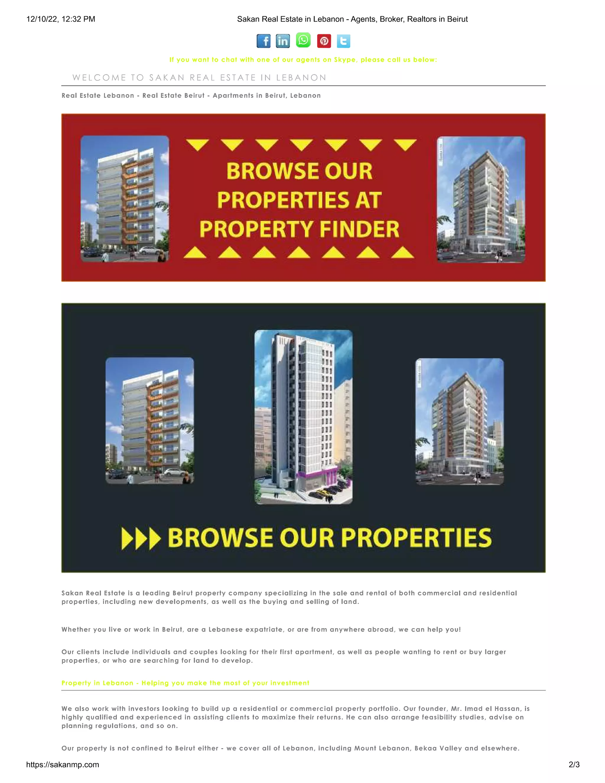 Sakan Real Estate | PDF