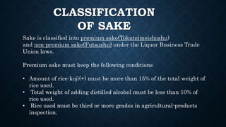 Sake and soju | PPTX