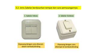 Sakelar dan stopkontak- steker | PPTX