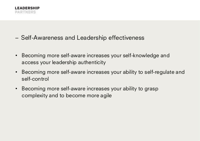 Self Awareness The Key To Leadership Effectiveness self-awareness-the-key-to-leadership-effectiveness