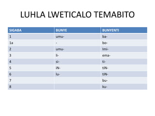 Sakhiwo selibito | PPTX