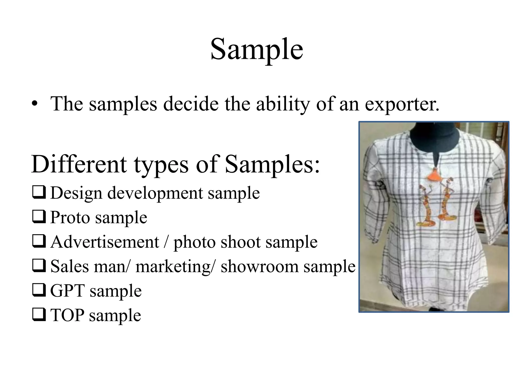 Presentation on Garments Process | PPTX