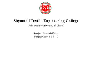 Presentation on Garments Process | PPTX