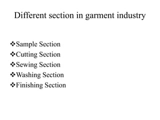 Presentation on Garments Process | PPTX