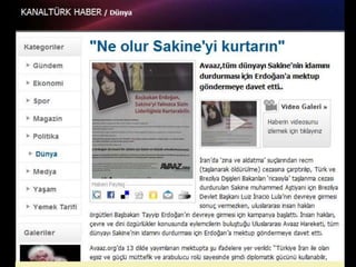 Sakineh Media Coverage | PPTX